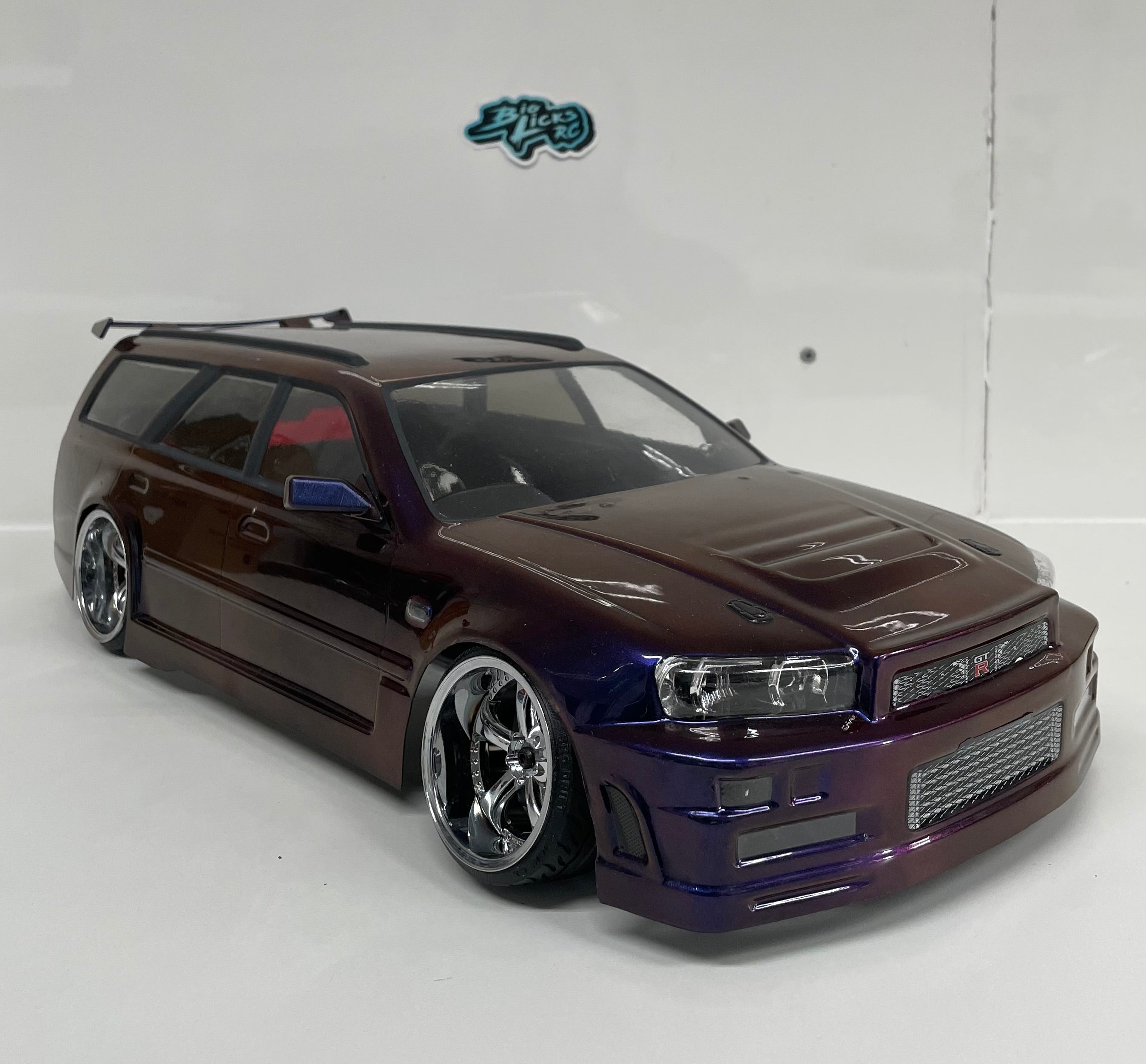 Nissan Stagea R34 Estate Drift Bodyshell – Big Licks RC