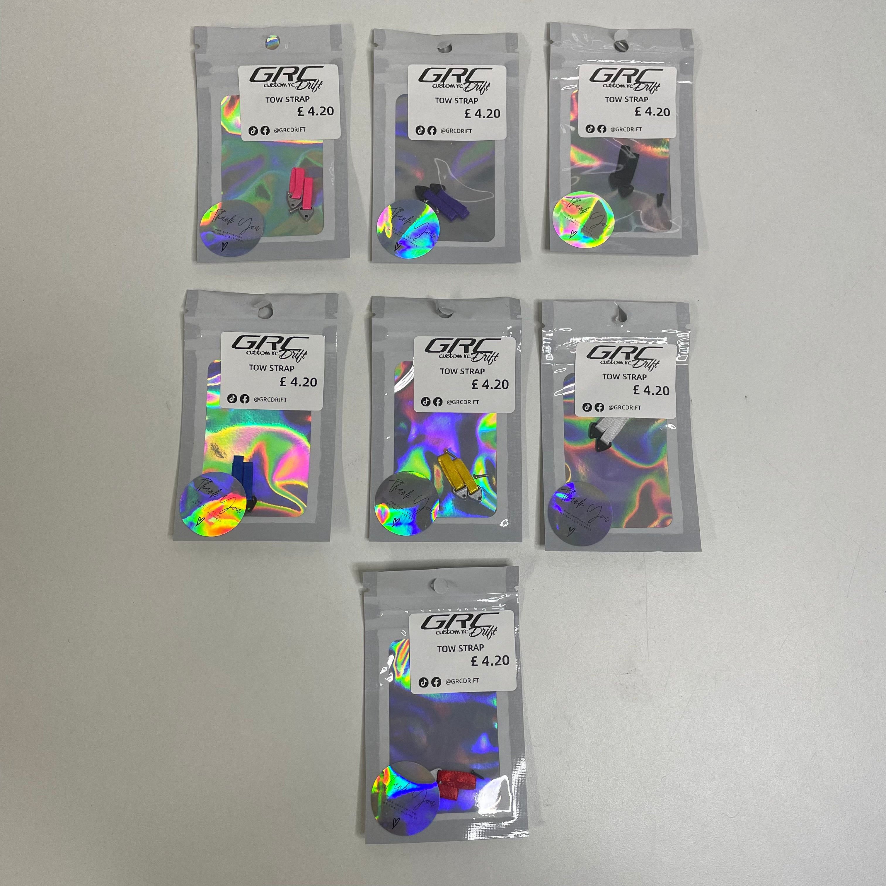 GRC Body Shell Accessories Tow Strap All Colours – Big Licks RC