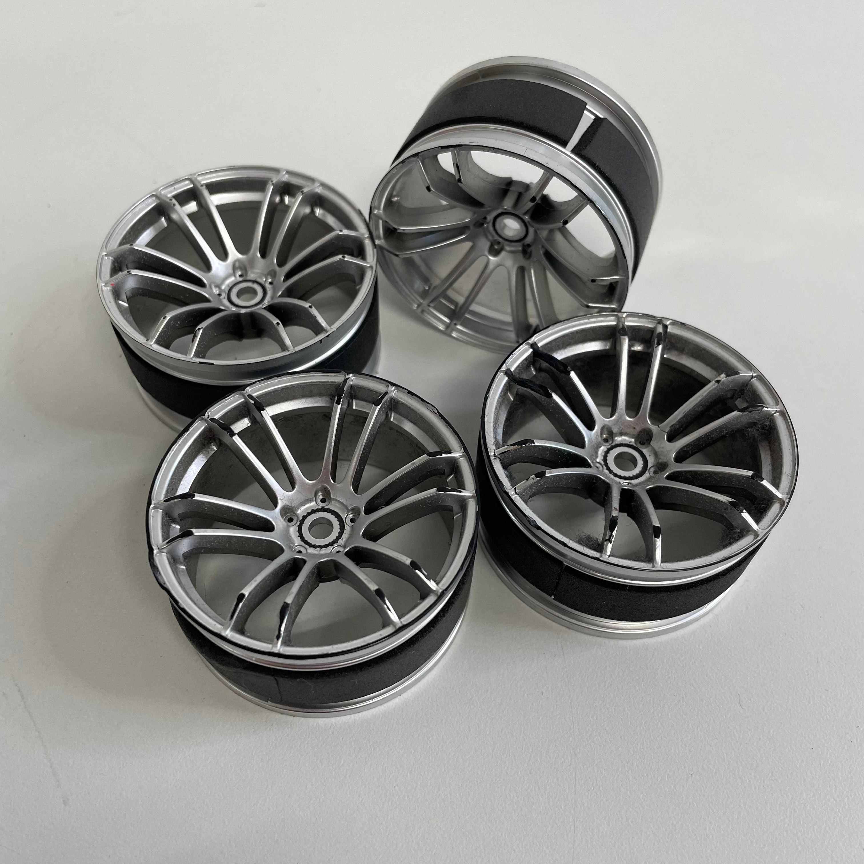 MST 5mm Offset Silver Wheels – Big Licks RC